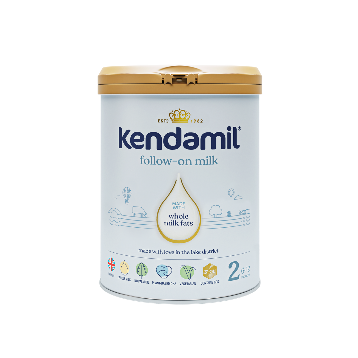 Stage 2 - Follow-On Milk 800g – Kendamil HK