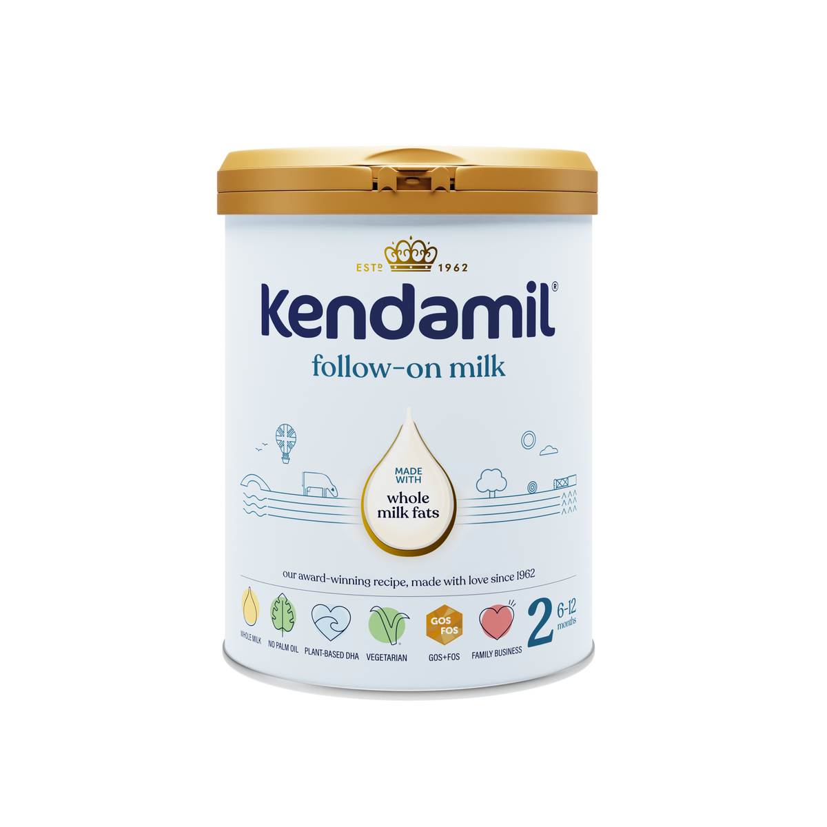 Stage 2 - Follow-On Milk 800g – Kendamil HK